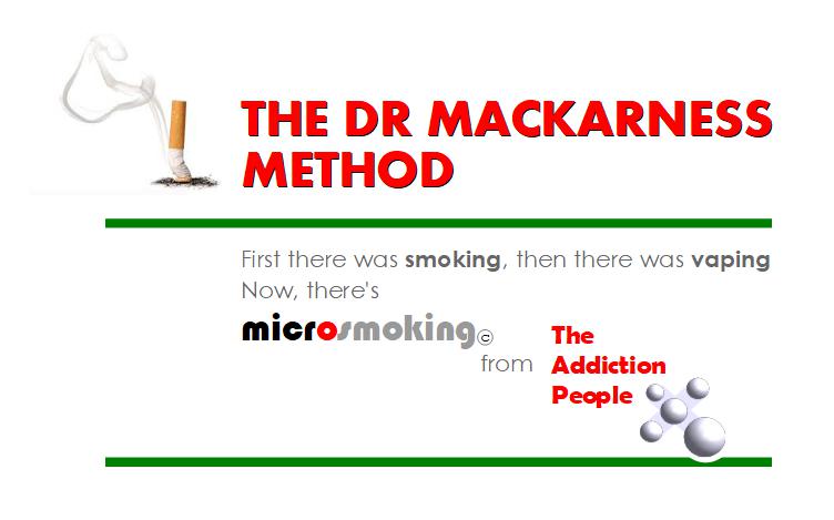 The Dr Mackarness Method - National Stop Smoking Centres